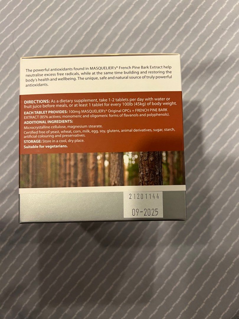 GnC French Pine Bark, Health & Nutrition, Health Supplements, Vitamins ...