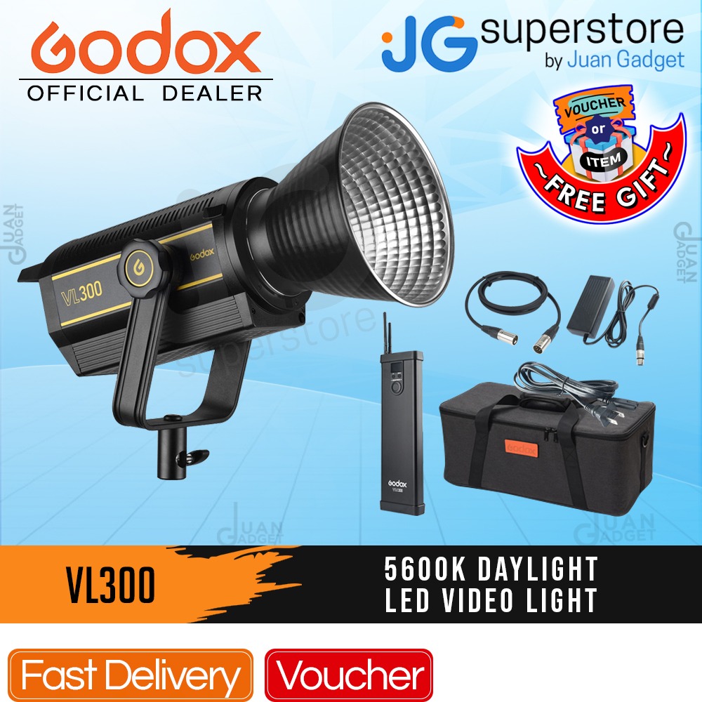 GODOX VL200II VL300II 200W / 300W Wireless LED Video Light with Godox ...
