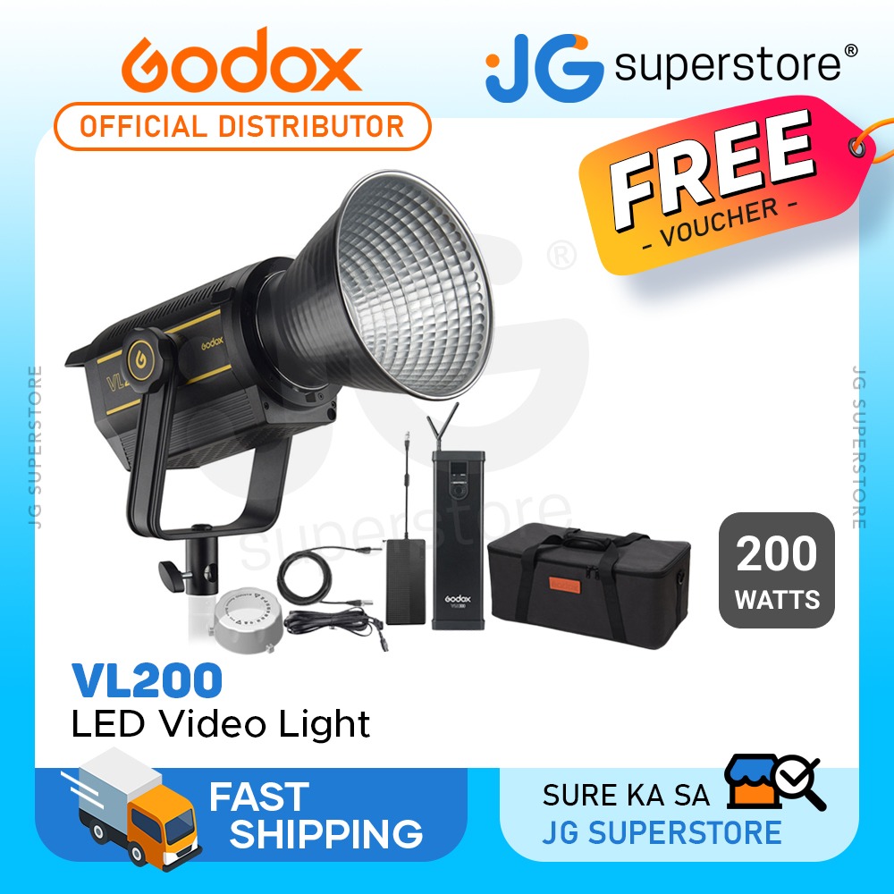 GODOX VL200II VL300II 200W / 300W Wireless LED Video Light with Godox ...