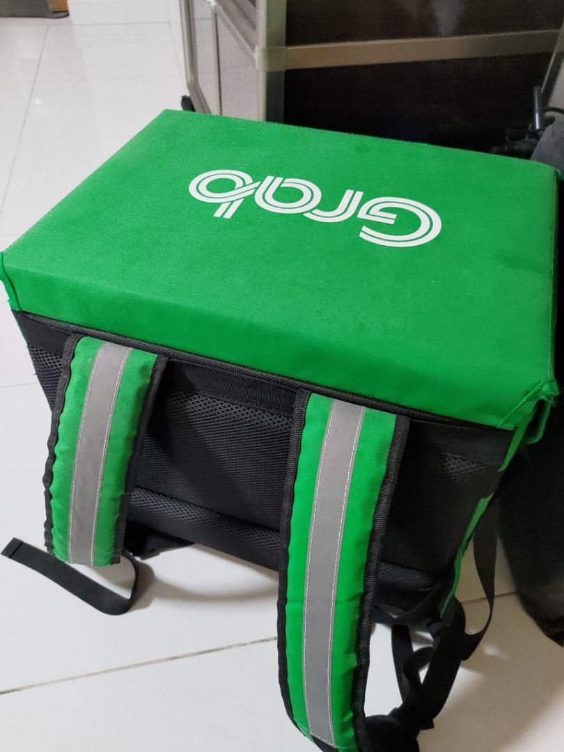 Grab Food Delivery Bag, Motorcycles, Motorcycle Accessories on Carousell