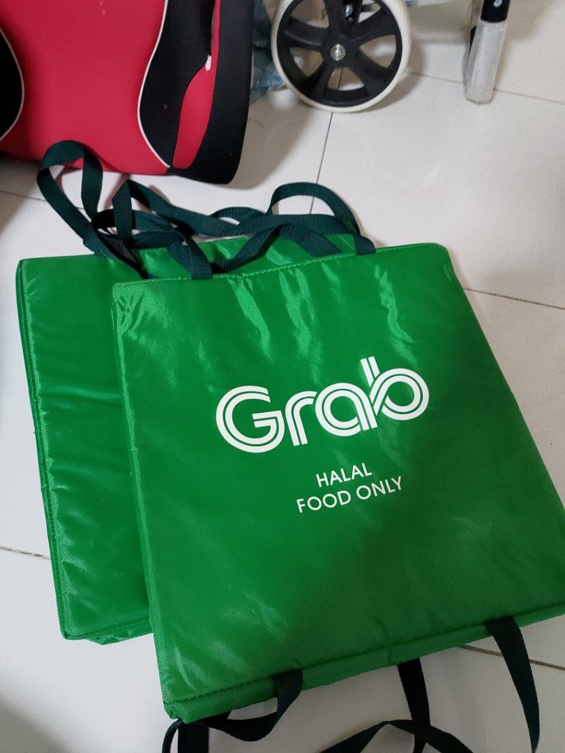 Grab Food Delivery Bag, Motorcycles, Motorcycle Accessories on Carousell