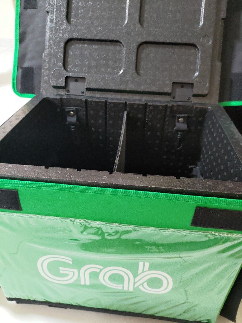 Grab Food Delivery Bag, Motorcycles, Motorcycle Accessories on Carousell