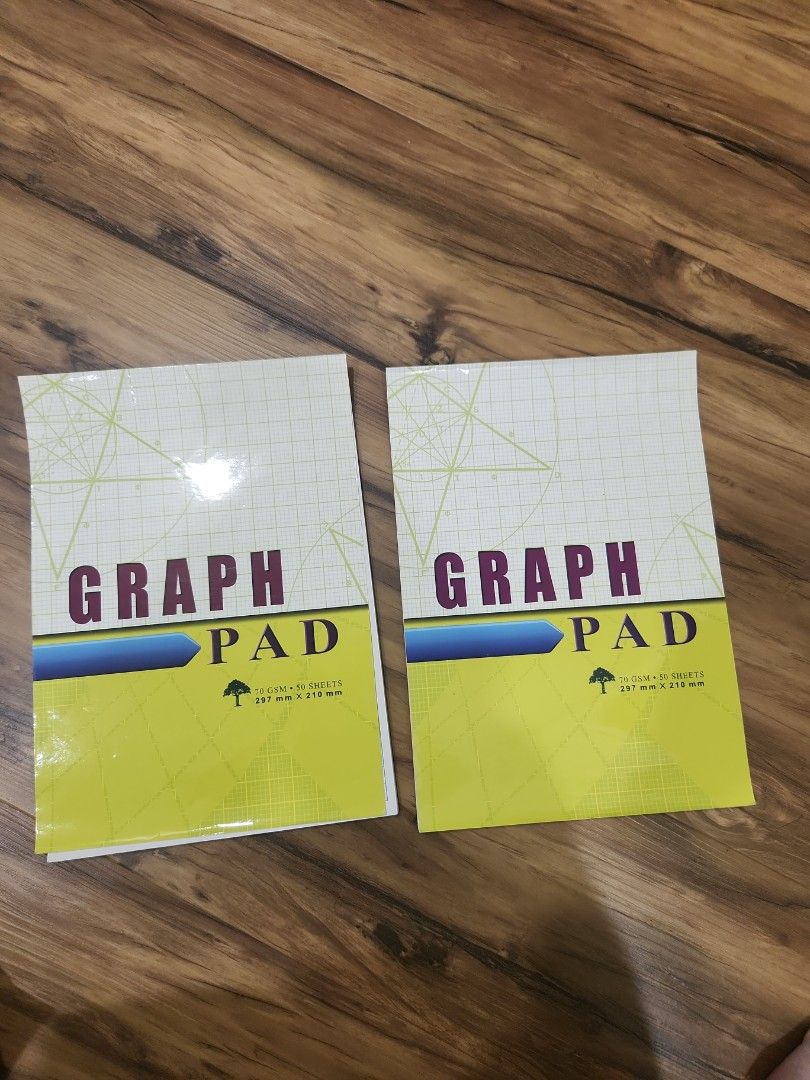 Graph paper for math, Hobbies & Toys, Books & Magazines, Textbooks on ...