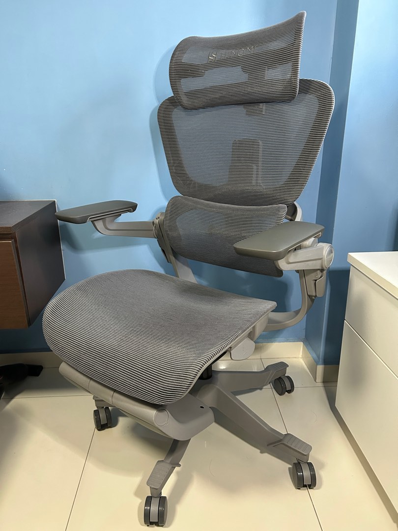 H1 Pro Ergonomic Office Chair, Furniture & Home Living, Furniture ...