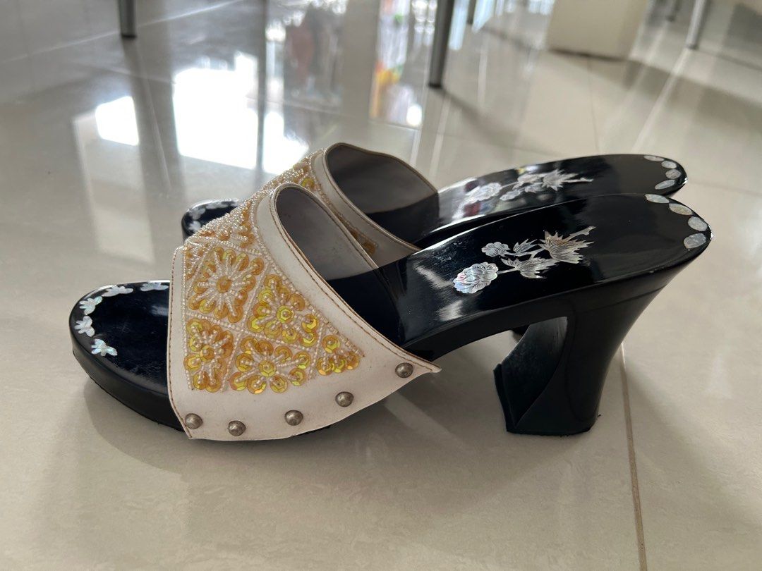 Handmade Traditional Heels, Women's Fashion, Footwear, Heels on Carousell