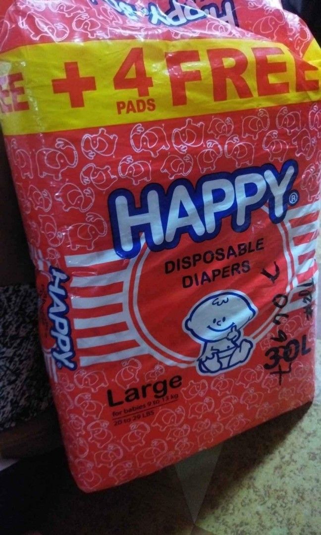 HAPPY DIAPER (LARGE) on Carousell