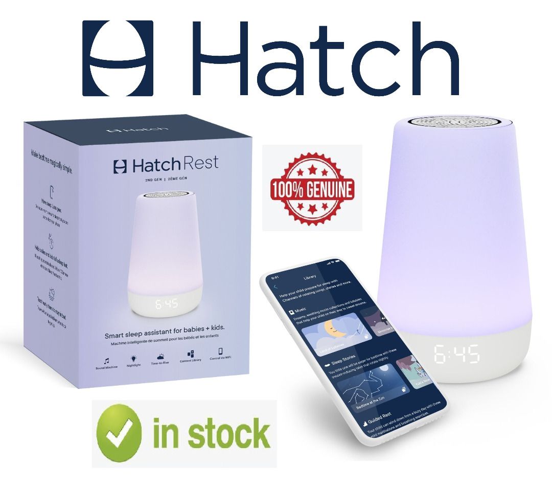 Hatch Rest 2nd Gen - Baby white noise sound machine [Mid-August 2023 ...