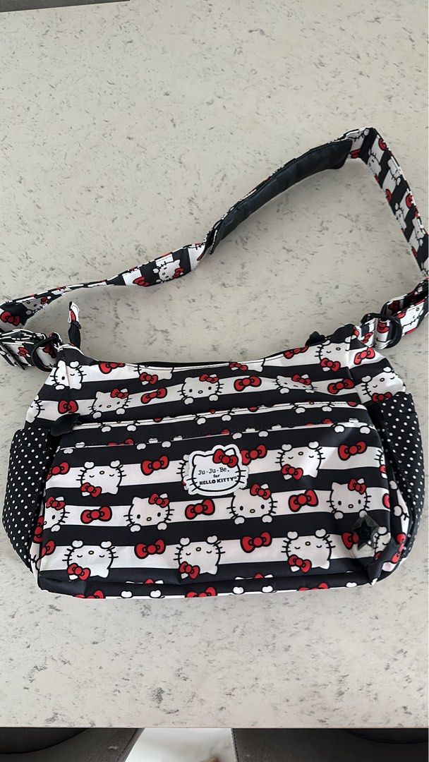 jujube diaper bag black and white