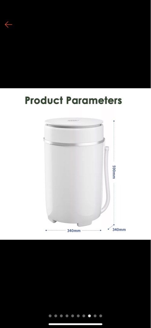 Hodekt mini washing machine, TV & Home Appliances, Washing Machines and ...