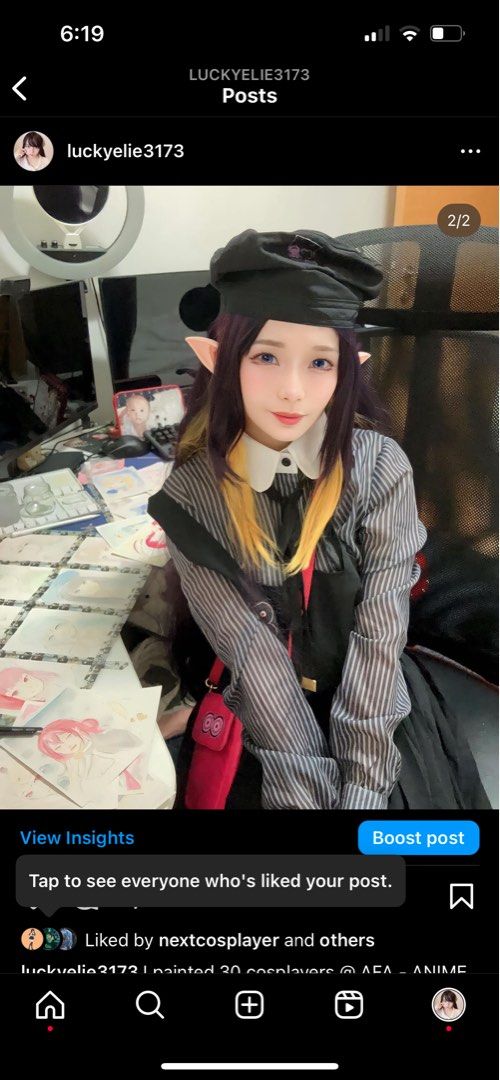 Hololive en ina cosplay costume, Women's Fashion, Dresses & Sets, Sets ...