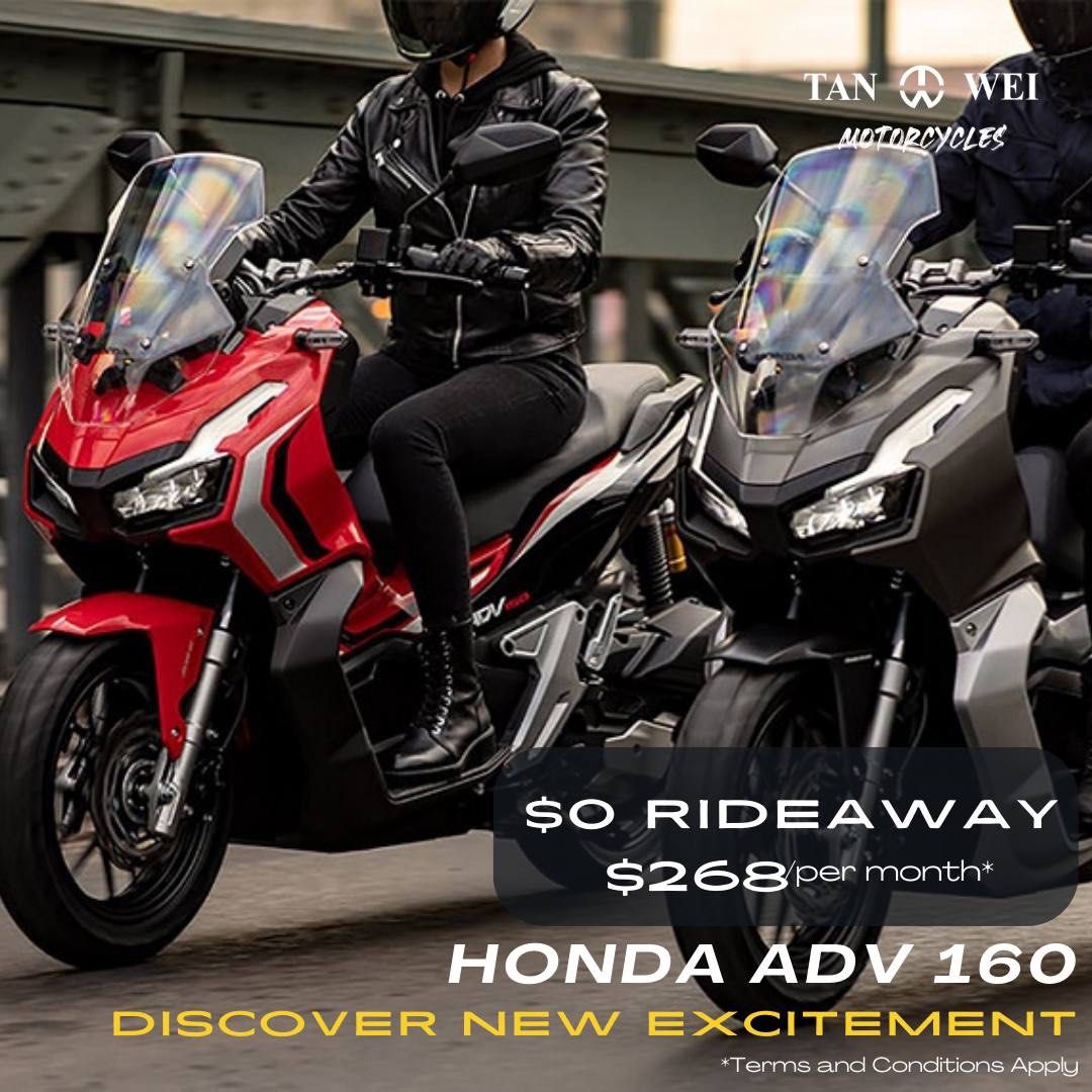 Honda ADV 160, Motorcycles, Motorcycles for Sale, Class 2B on Carousell
