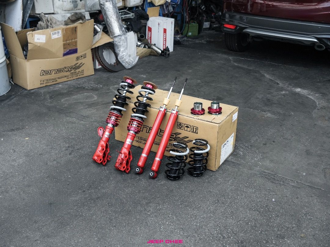 Honda Vezel RU1/RU3 /HRV Tanabe Sustec Pro CR Coilover/Suspension ...