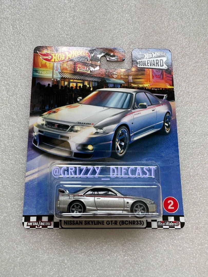 Hotwheels Premium Boulevard Nissan Skyline GT-R R33 BCNR33 Nismo ...