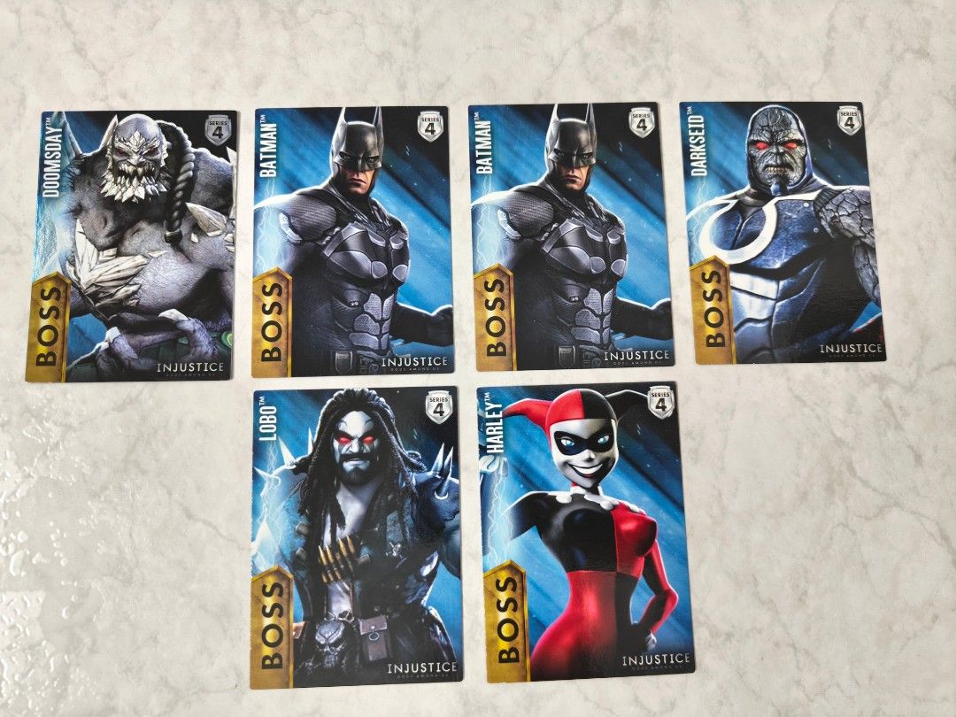 Injustice arcade Series 4 Cards, Hobbies & Toys, Toys & Games on Carousell