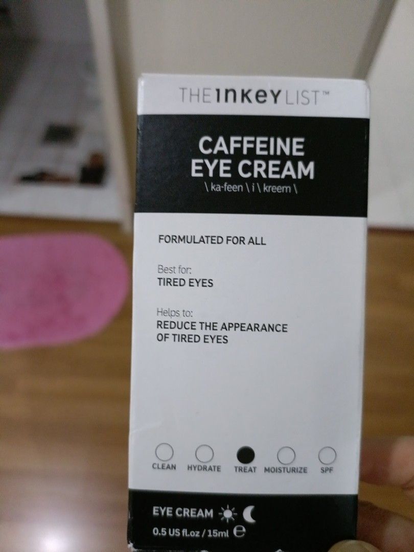 Inkey list caffeine eye cream, Beauty & Personal Care, Face, Face Care ...