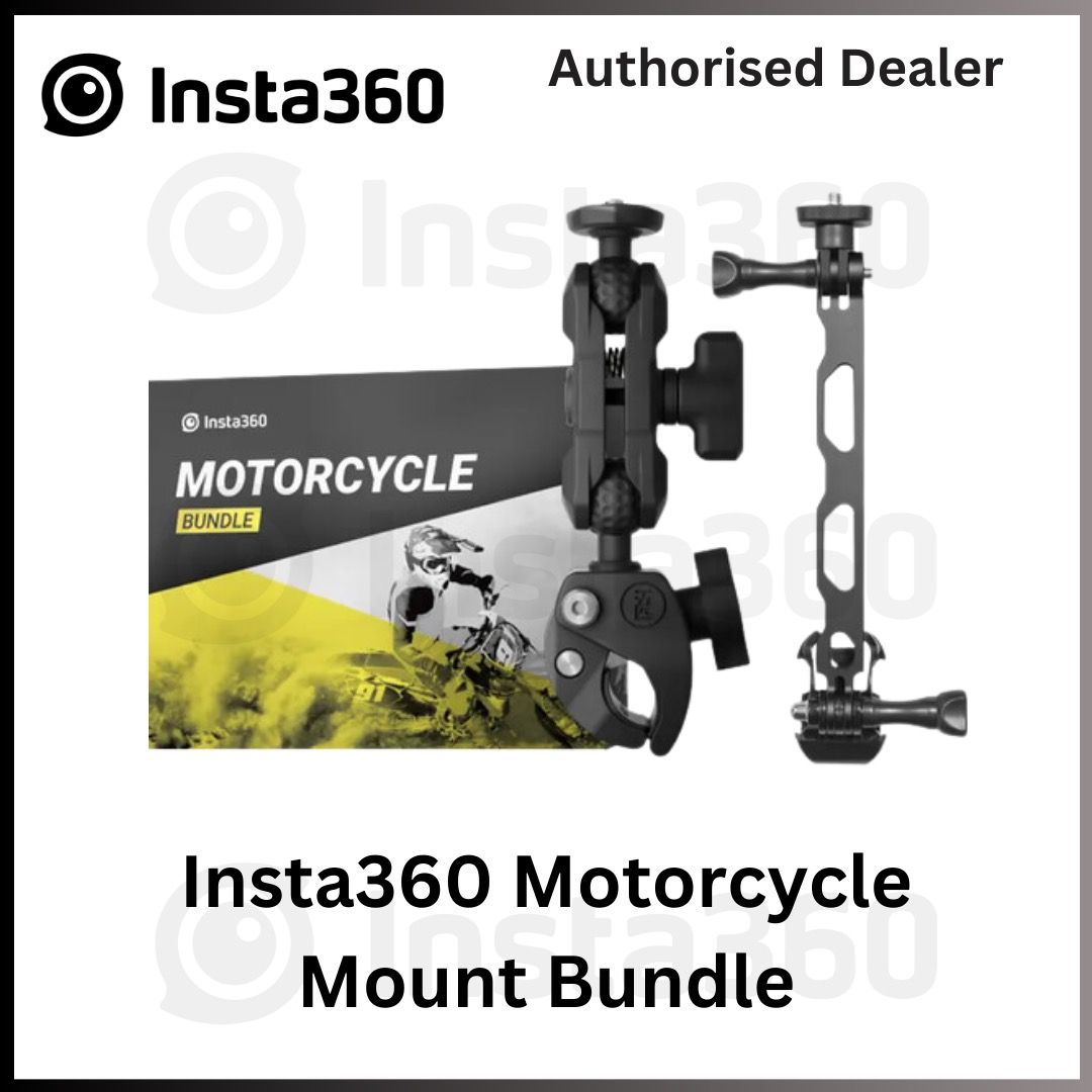 Insta360 Motorcycle Mount Bundle, Photography, Photography Accessories ...