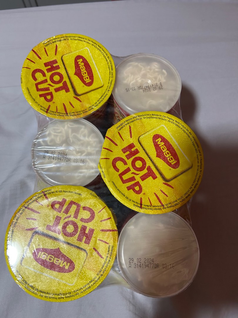 instant Maggie Kari cup noodle, Food & Drinks, Packaged & Instant Food ...