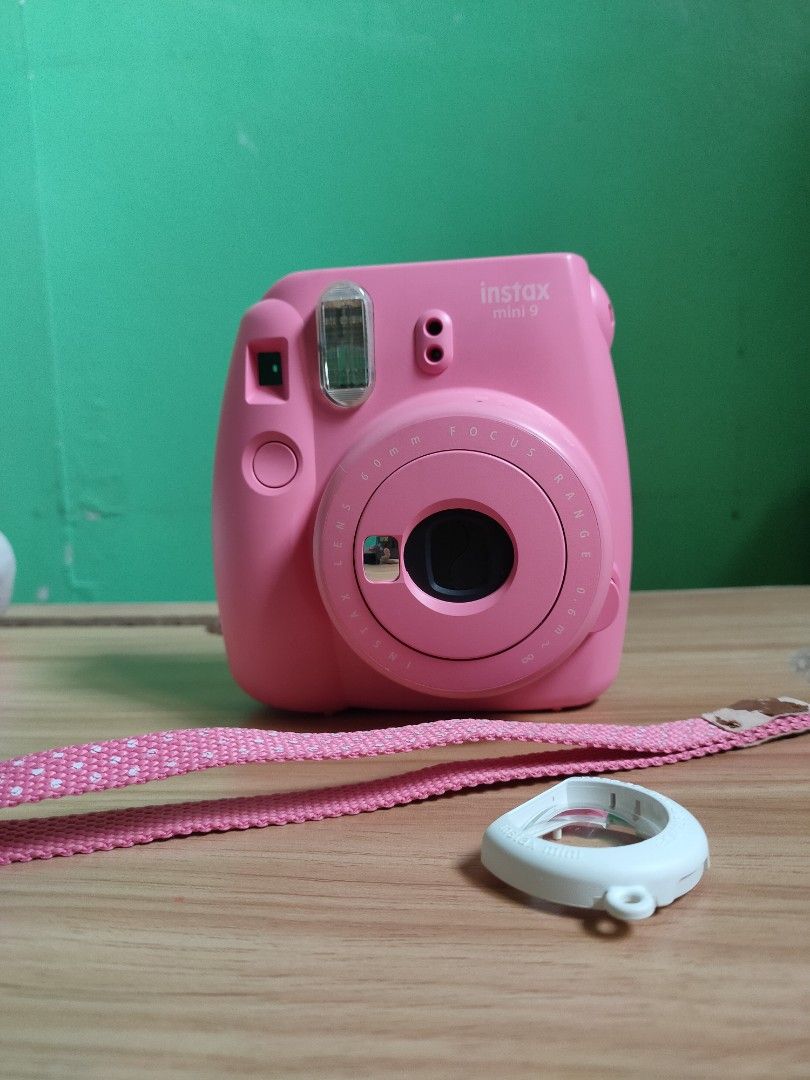 Instax Mini 9 Flamingo Pink, Photography, Cameras on Carousell