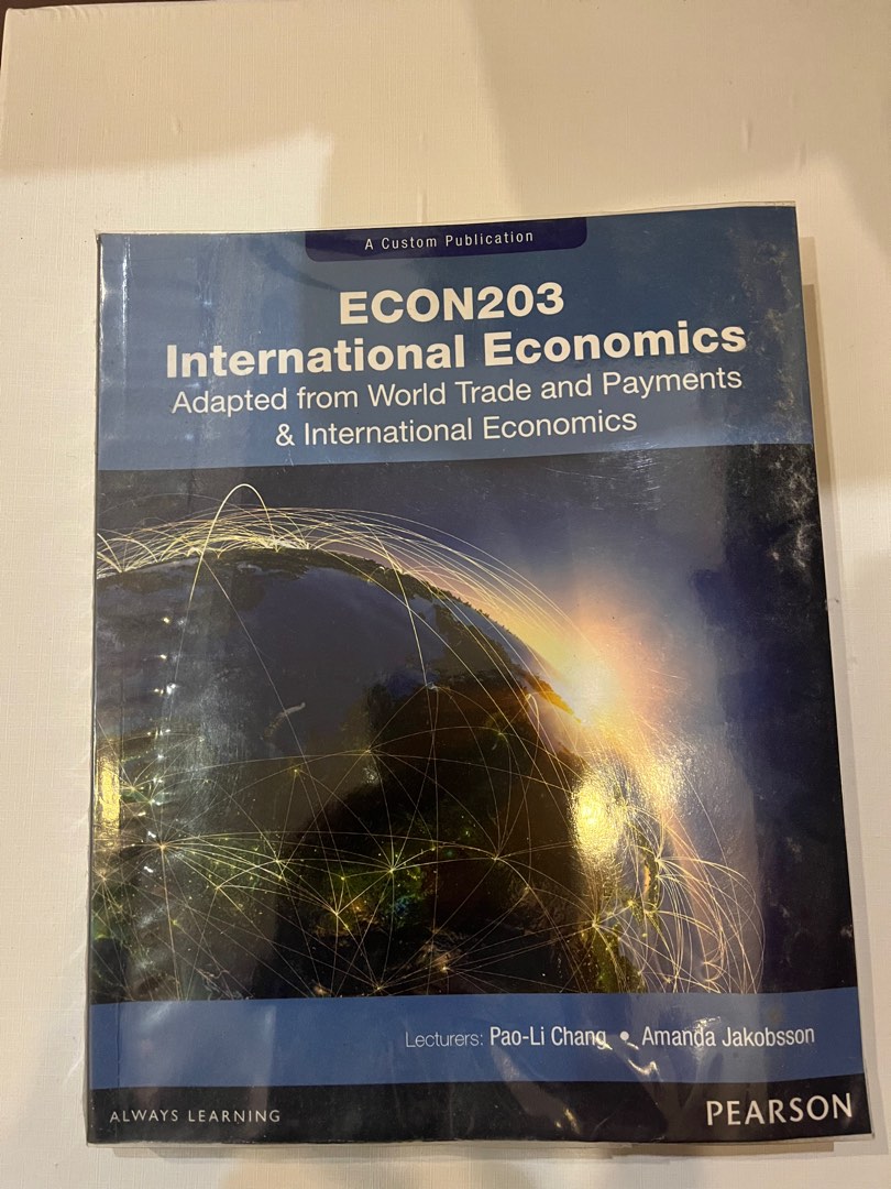 International Economics, Hobbies & Toys, Books & Magazines, Textbooks ...