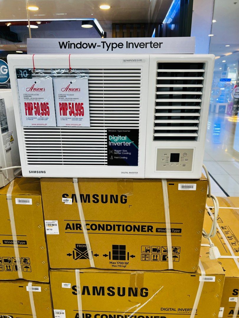 Inverter Samsung Window Type Aircon, TV & Home Appliances, Air ...