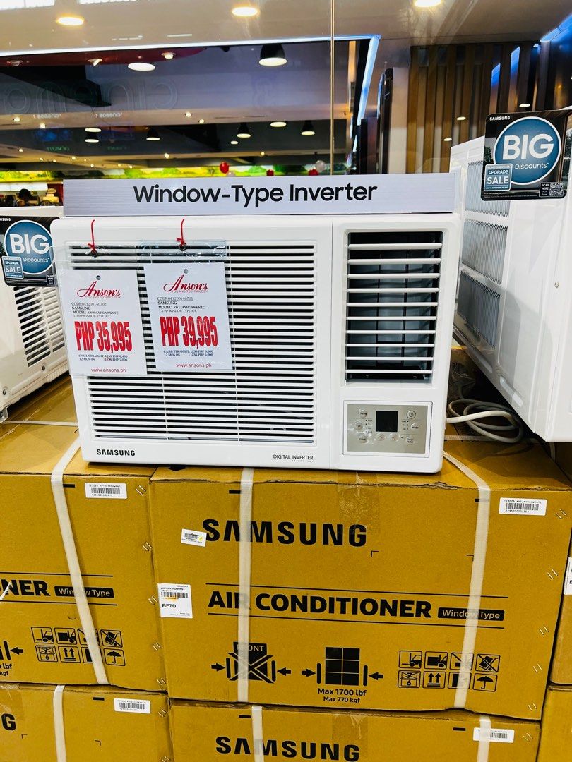 Inverter Samsung Window Type Aircon, TV & Home Appliances, Air ...