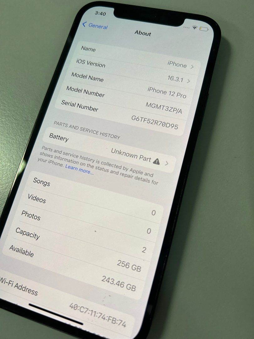 iPhone 12 Pro 256GB -2 years Reebelo warranty, Mobile Phones & Gadgets ...