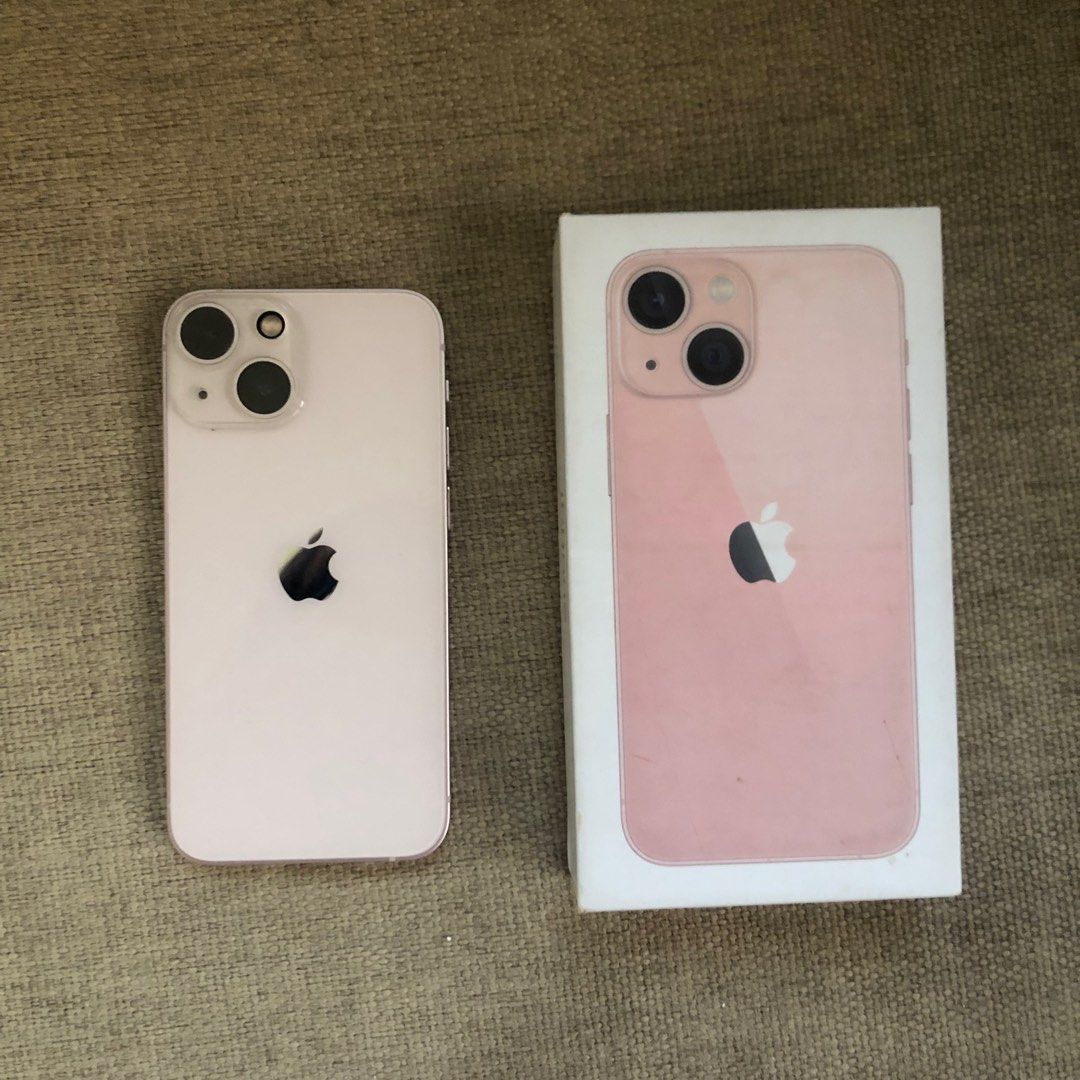 Iphone 13 mini pink, Telepon Seluler & Tablet, iPhone, iPhone 13 Series ...