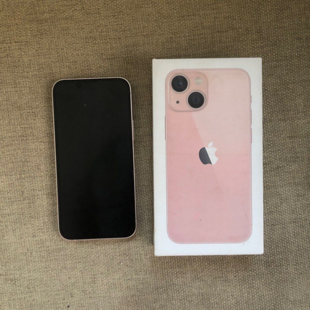 Iphone 13 mini pink, Telepon Seluler & Tablet, iPhone, iPhone 13 Series ...