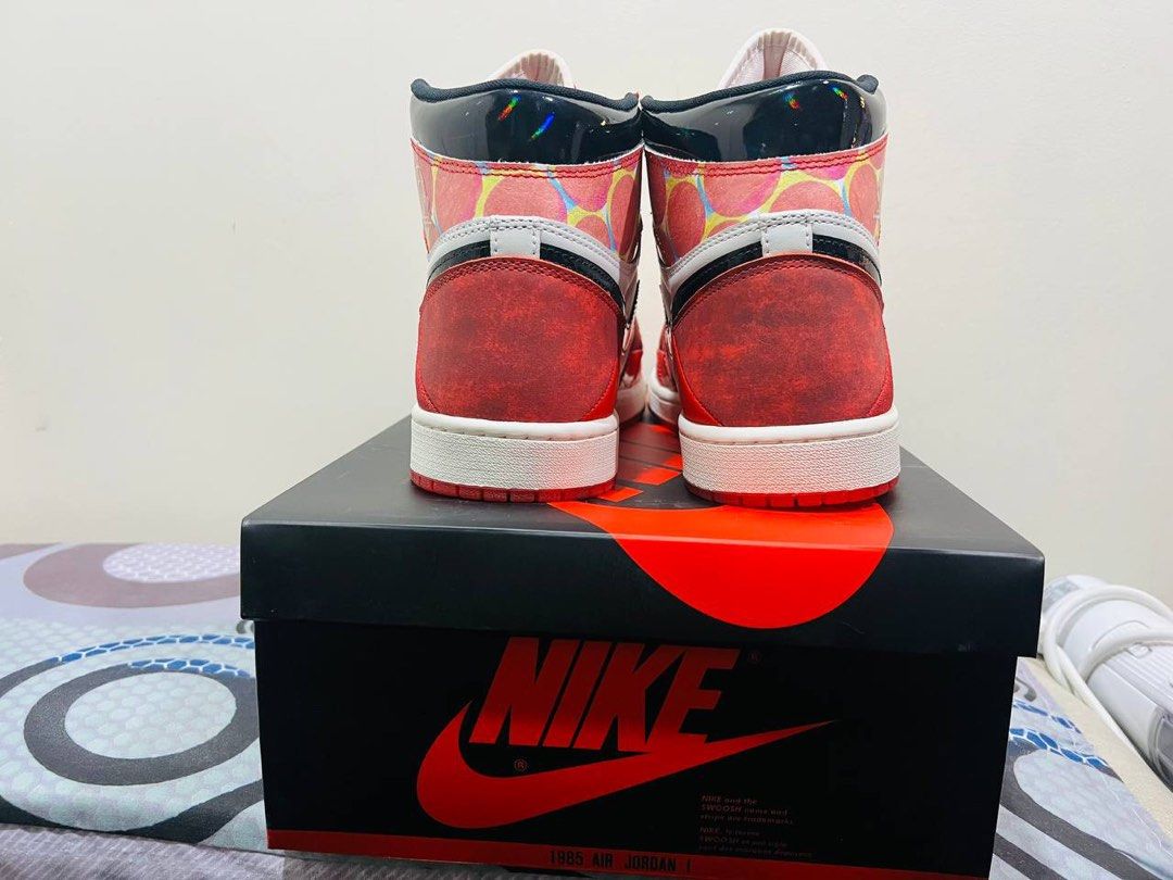 J1 Spiderverse, Men's Fashion, Footwear, Sneakers on Carousell