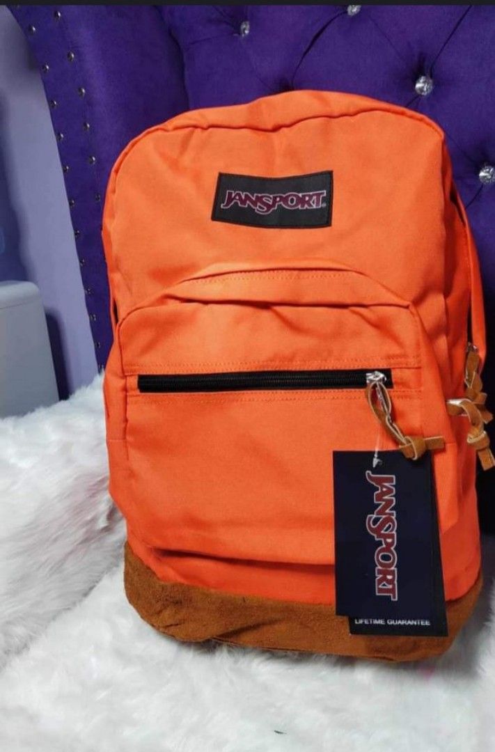 PROMO SALE! Jansport Large Backpack (Orange), Women's Fashion, Bags ...