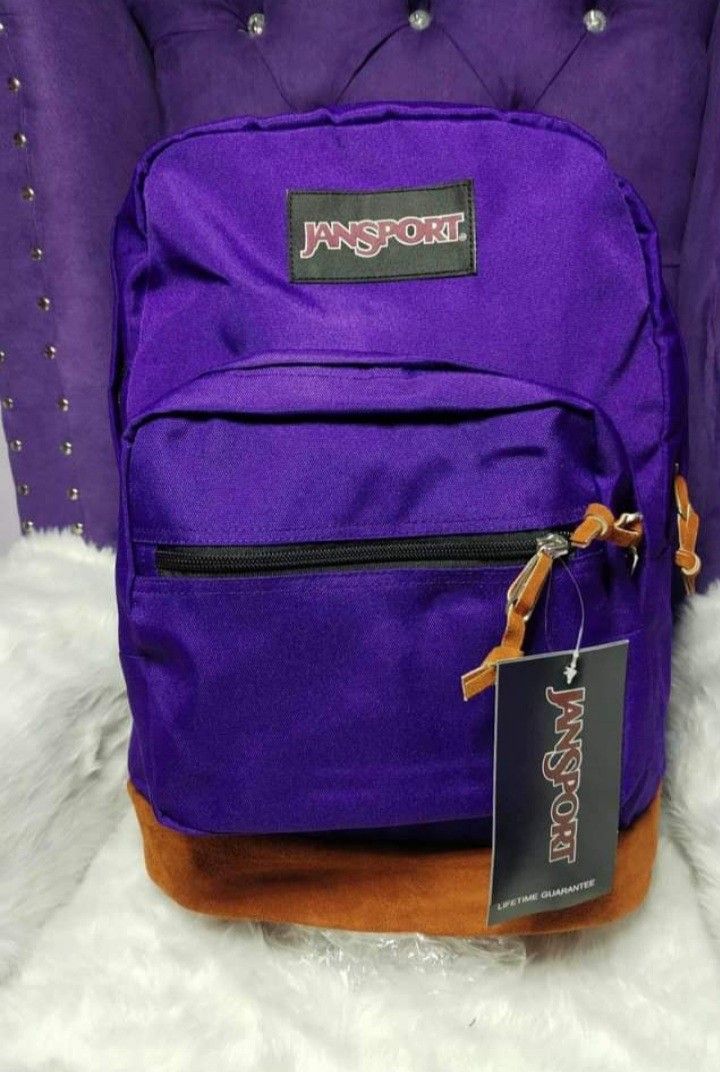 PROMO SALE! Jansport Large Backpack (Violet), Women's Fashion, Bags ...