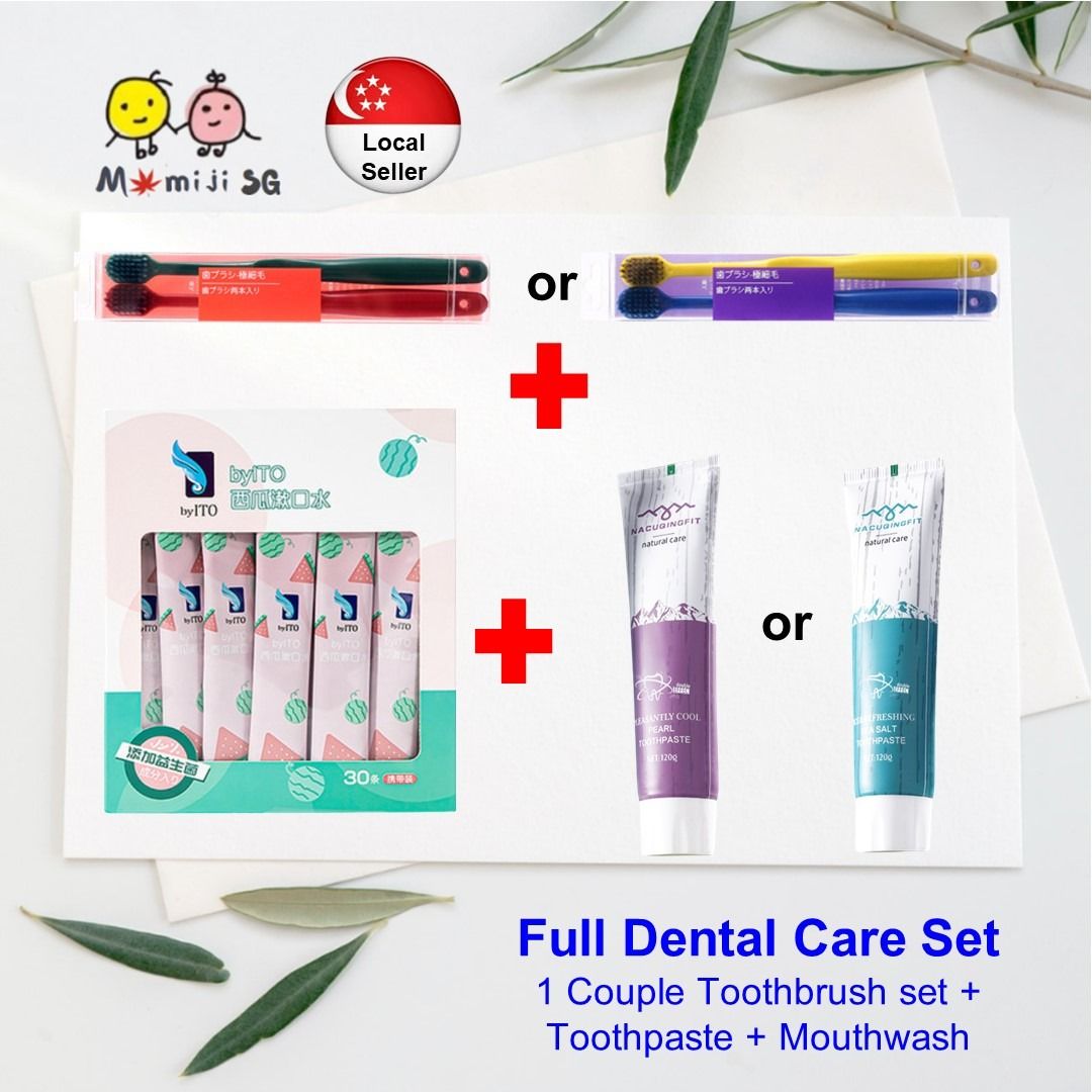 Japan Soft & Sharpened Bristle Wide Head Toothbrush for Bleeding Gums ...