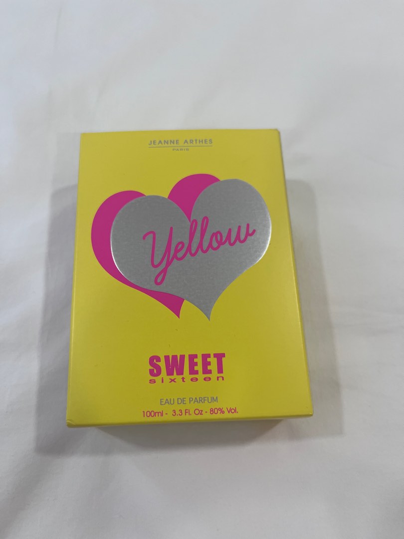 Jeanne Arthes Sweet Sixteen Yellow for Women 100ml EDP on Carousell