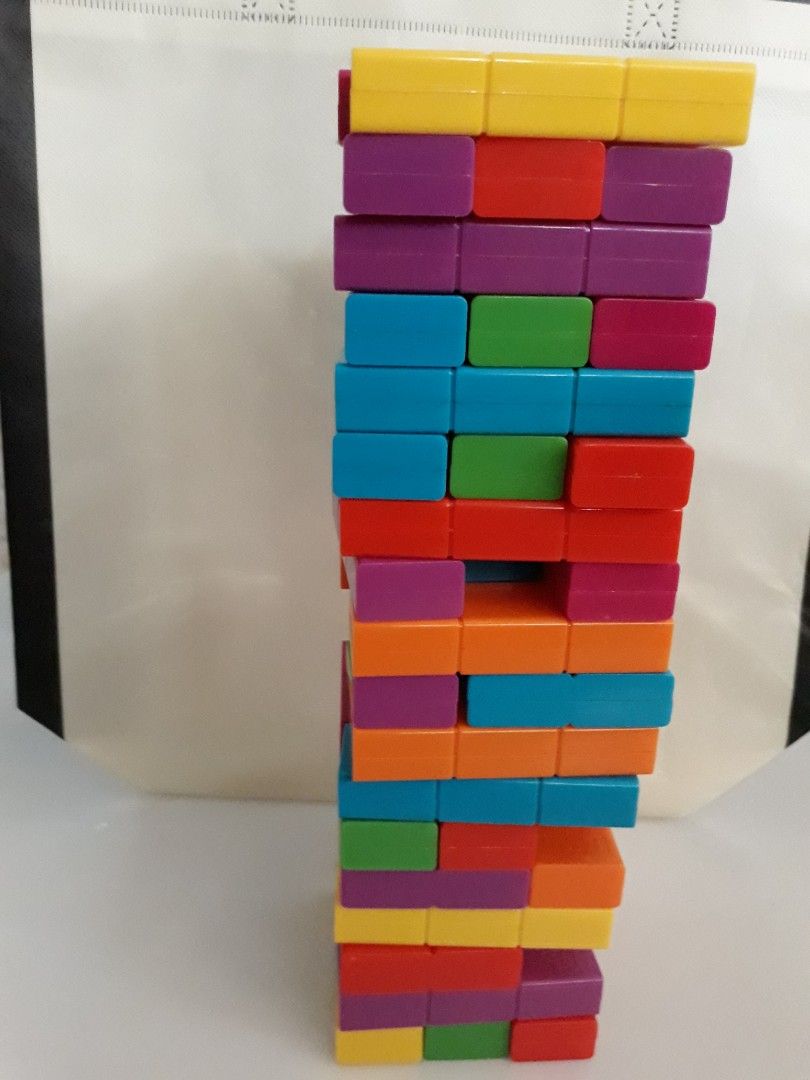 Jenga Tetris, Hobbies & Toys, Toys & Games on Carousell