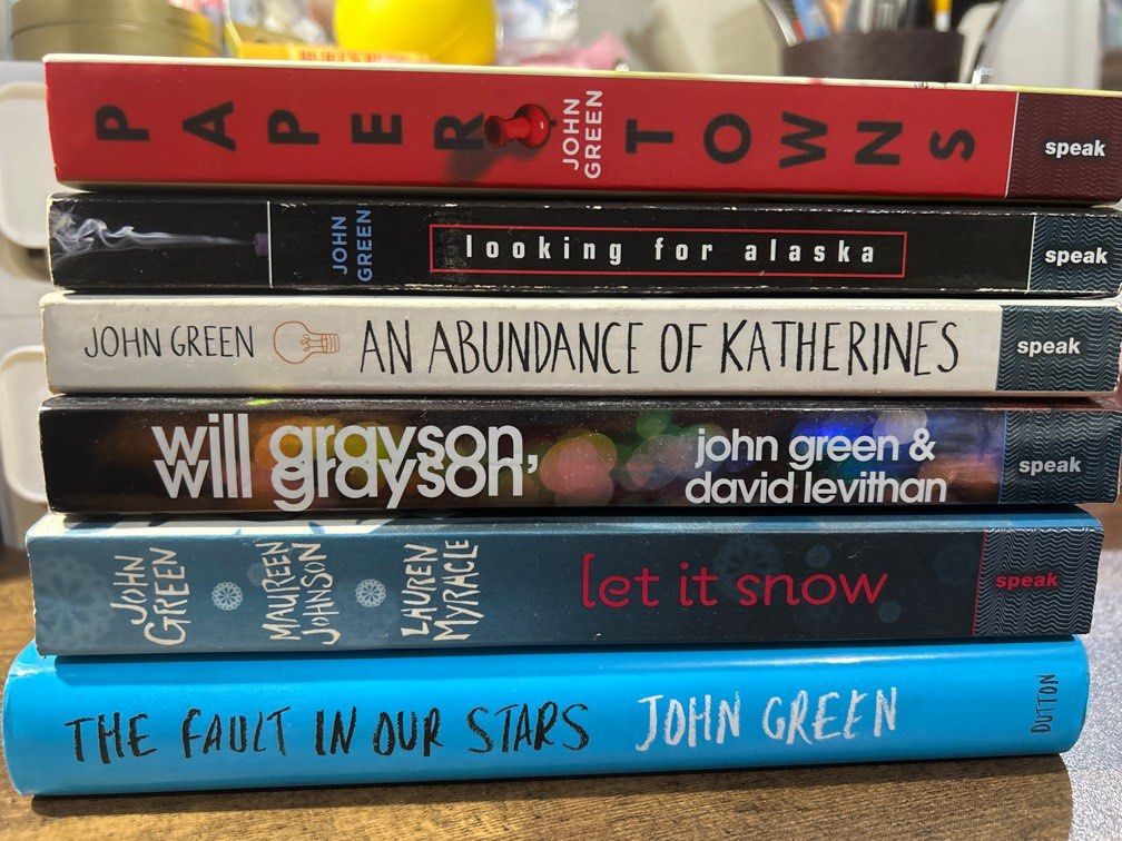 John Green Book Collection on Carousell