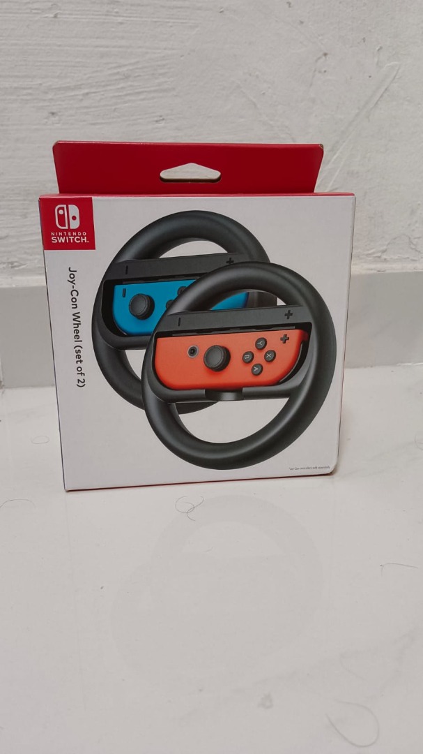 Joy-Con Wheel (Set of 2) -Nintendo Switch Original, Video Gaming, Video ...
