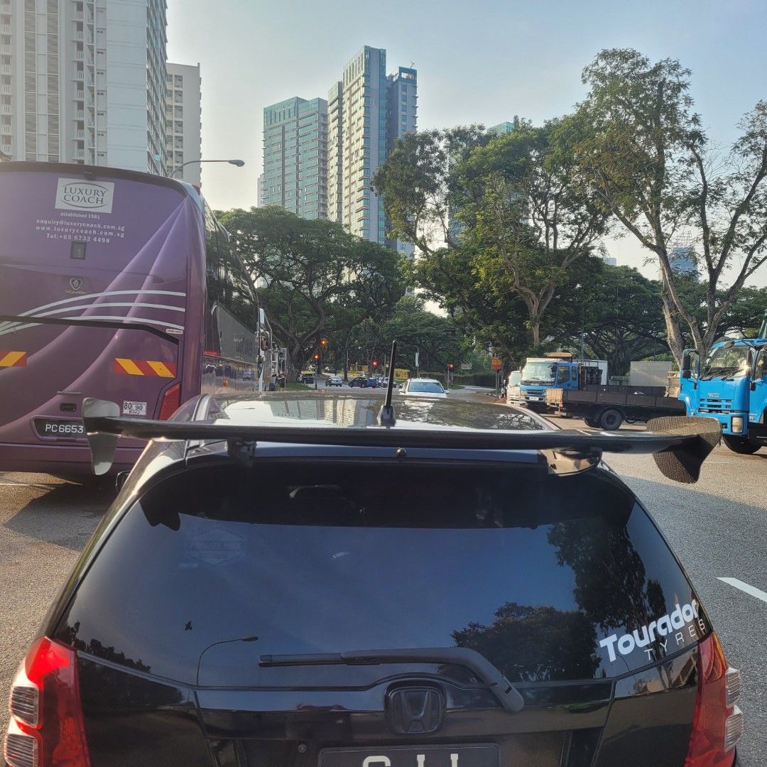 Js Racing carbon fiber gt wing, Car Accessories, Accessories on Carousell