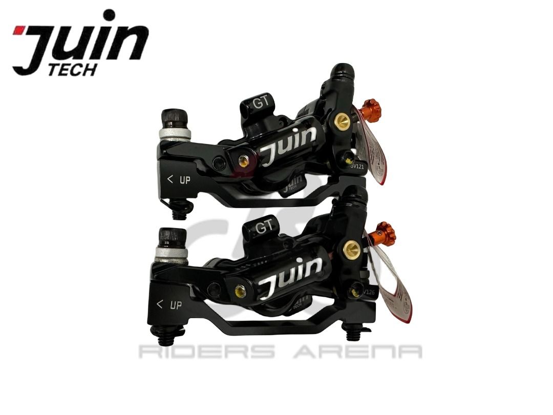 Juin Tech GTP-4 Hybrid Hydraulic Brake Caliper (4 Pistons), Sports ...