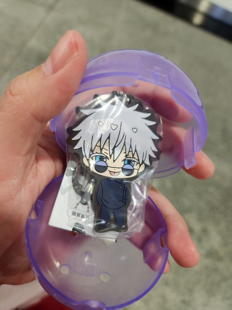 Jujutsu Kaisen 2 GACHA bandai namco haibara yu , gojo satoru rubber ...