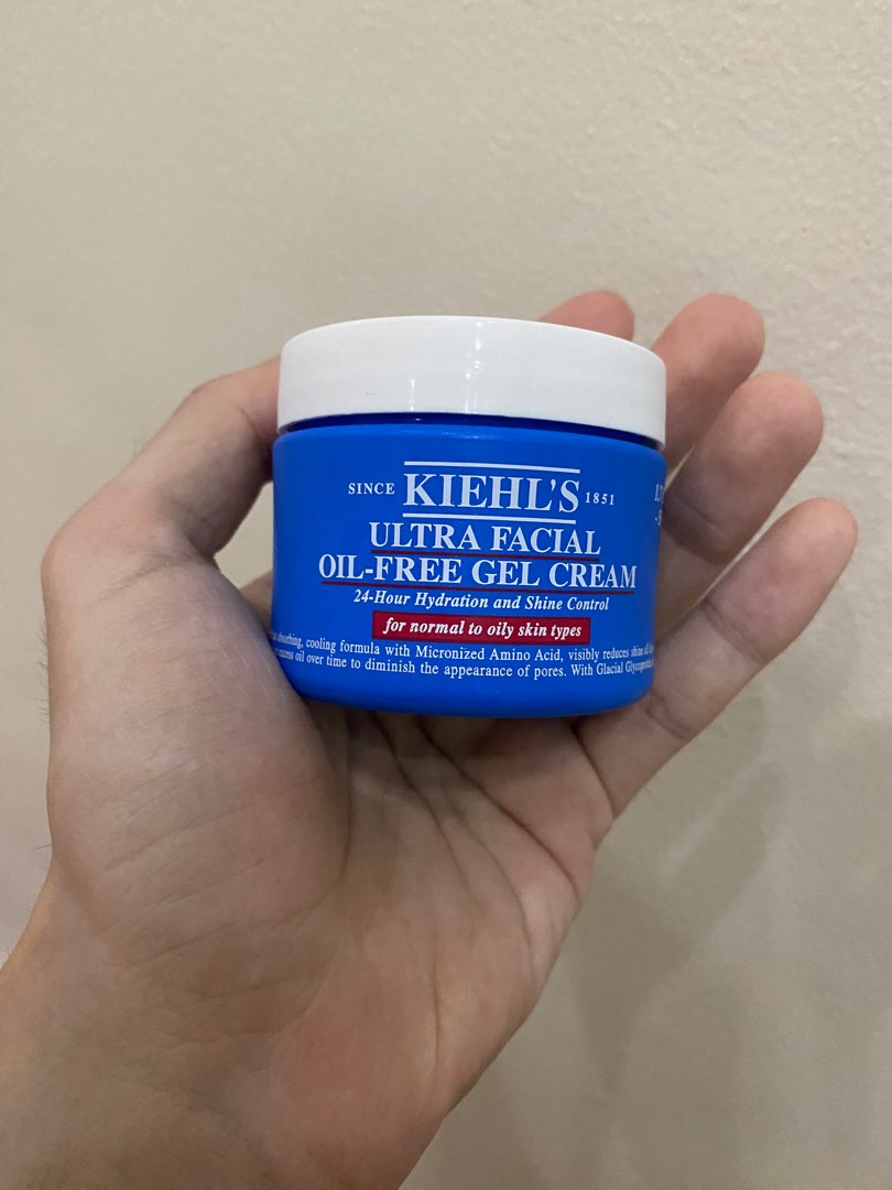 Kiehls Ultra Facial Oil Free Gel Cream Moisturizer For Normal Oily