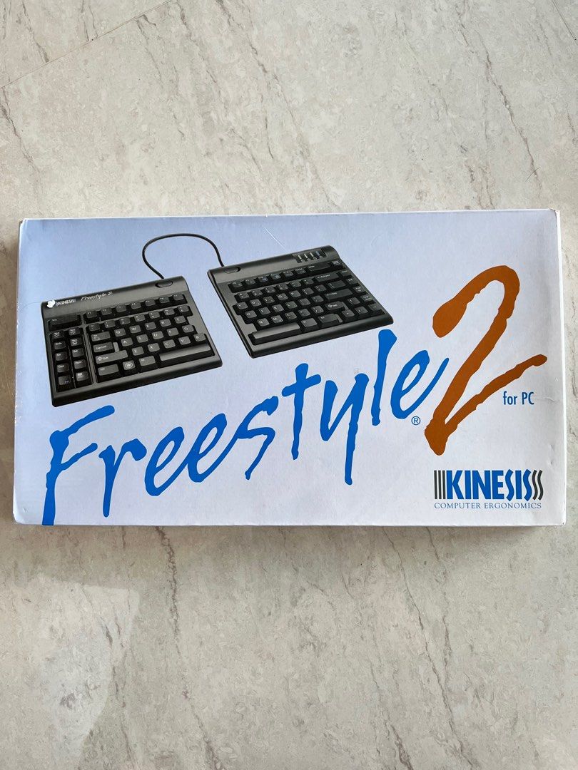 Kinesis Freestyle 2 Ergonomic split keyboard, Computers & Tech, Parts ...