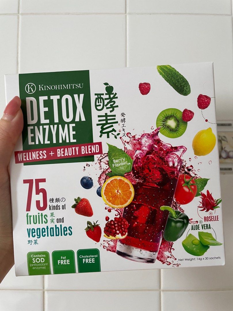 Kinohimitsu Detox Enzyme, Health & Nutrition, Health Supplements ...