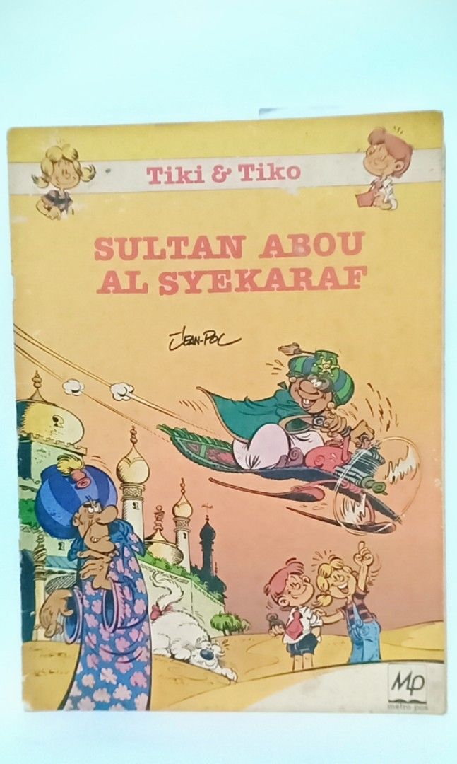 Komik Tiki & Tiko Sultan Abou Al Syekaraf, Buku & Alat Tulis, Komik dan Manga di Carousell