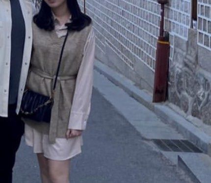 Korean One Set Vest - Veline Set, Fesyen Wanita, Pakaian Wanita, Gaun ...