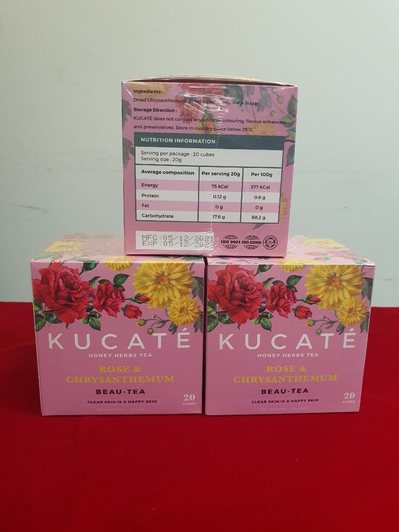 Kucate Rose & Chrysanthemum, Food & Drinks, Beverages on Carousell