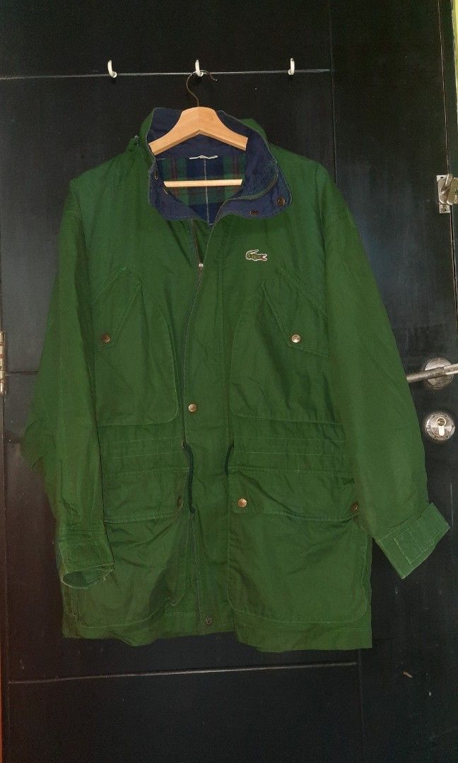 Lacoste parka jacket jaket vintage original not fred perry skinhead ...
