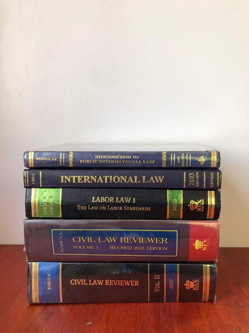 LAW BOOKS FOR SALE, Hobbies & Toys, Books & Magazines, Textbooks on ...