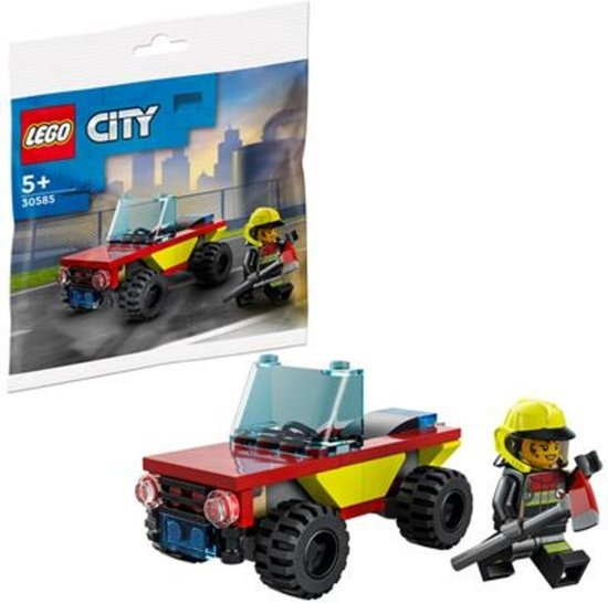 Lego 30585 Fire Patrol Vehicle Polybag Creator Friends Disney, Hobbies ...