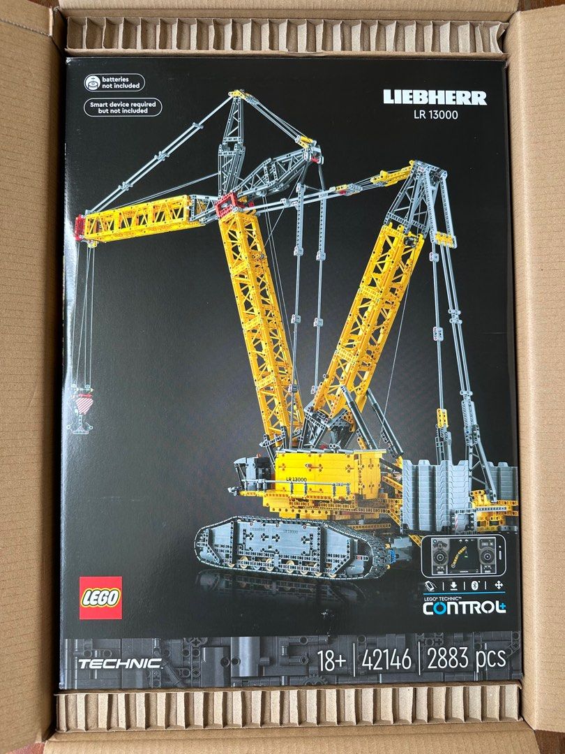 Lego 42146 Liebherr Crawler Crane LR 1300 - Brand New, Hobbies & Toys ...