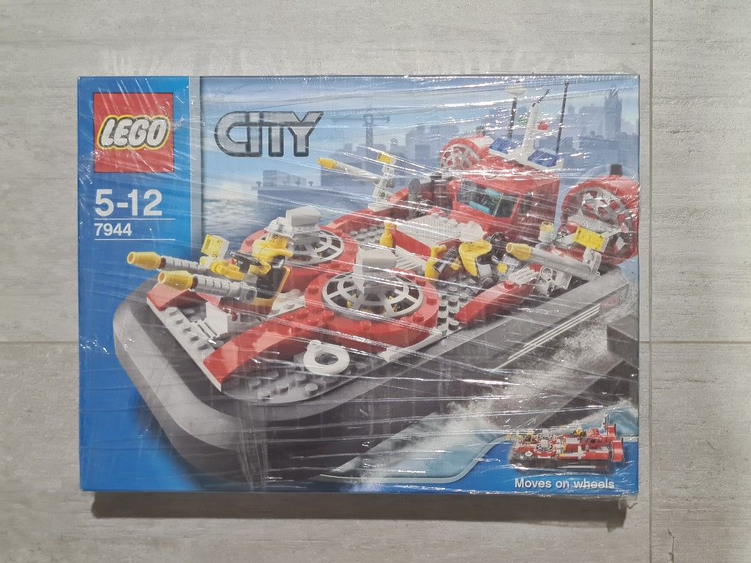 Lego 7944-1 Fire Hovercraft, Hobbies & Toys, Toys & Games on Carousell